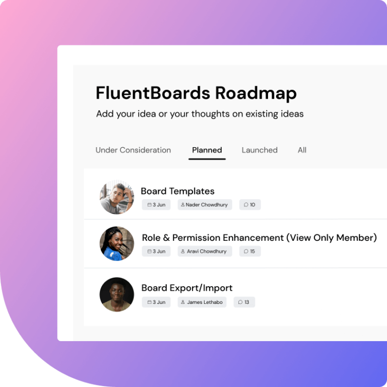 FluentBoards | FluentRoadmap